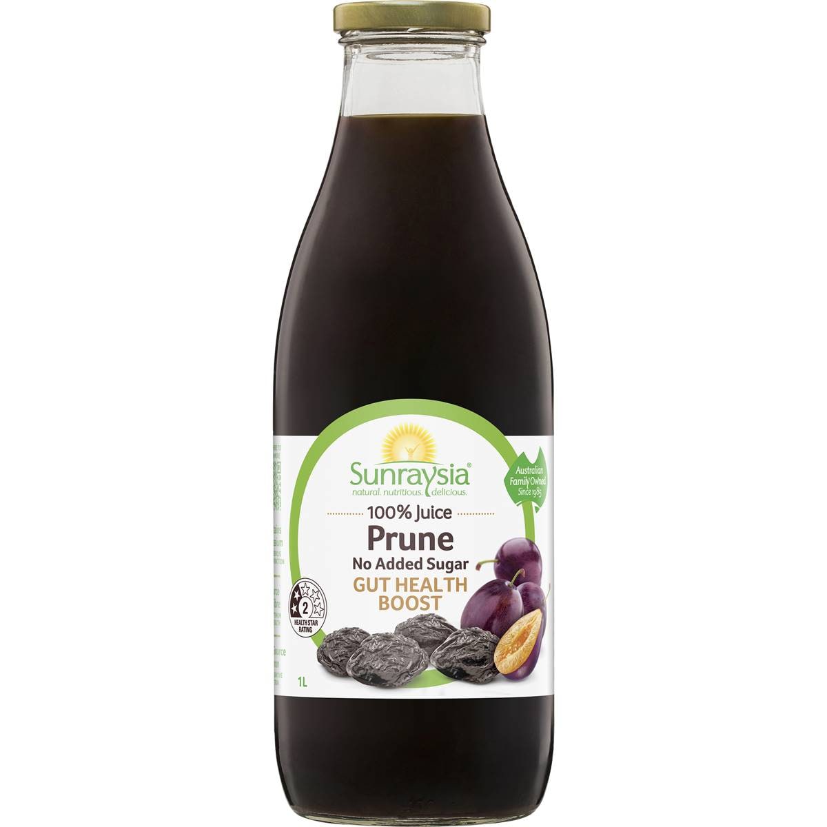 Calories in Sunraysia Prune Juice calcount