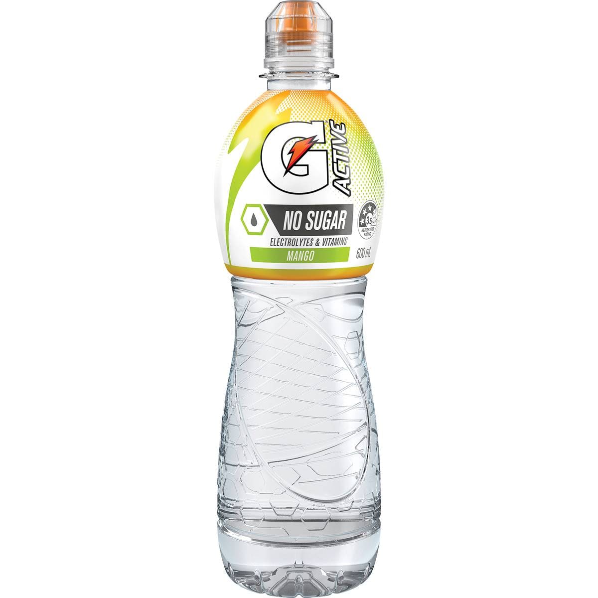 Calories in Gatorade G-active Electrolyte Water Mango Flavoured No ...