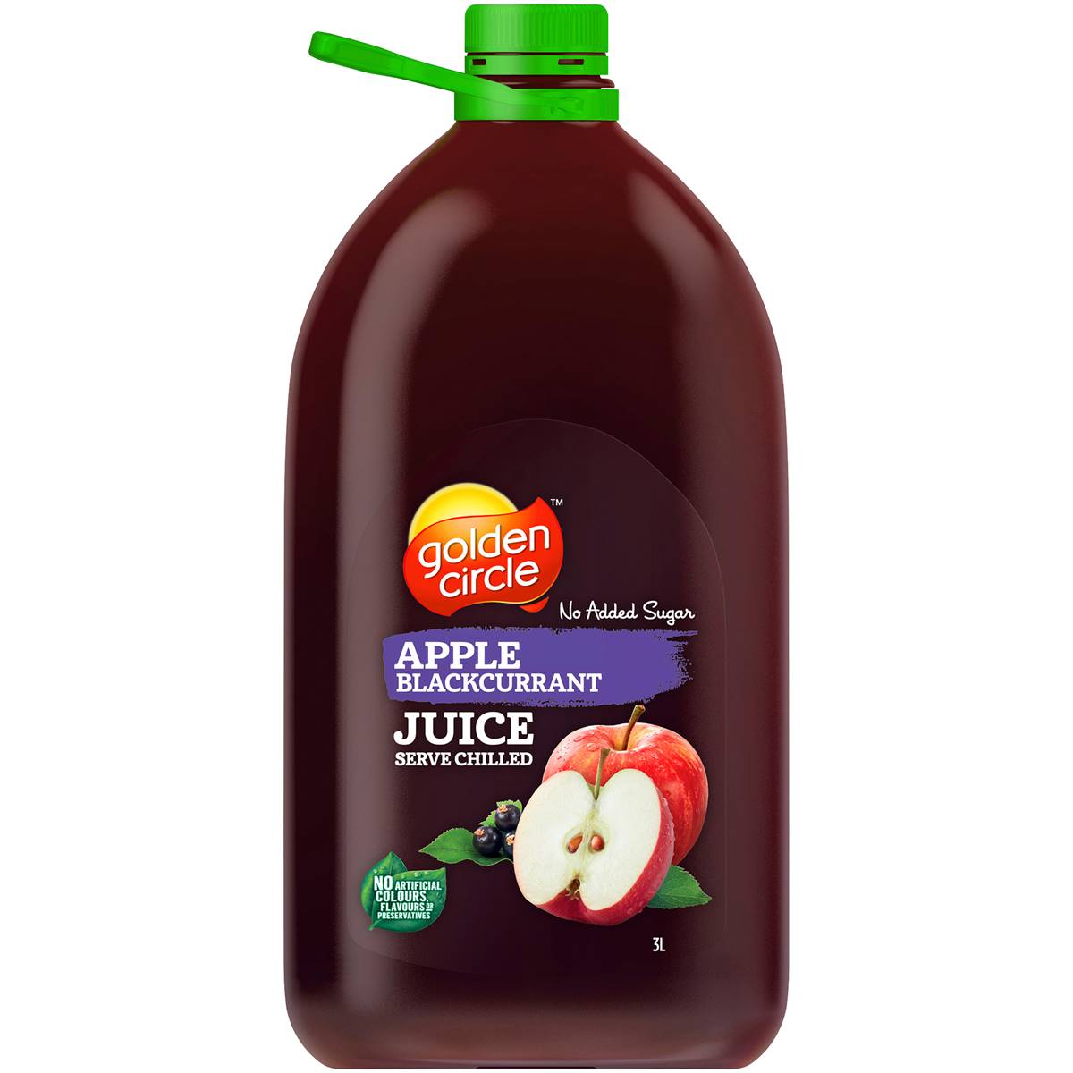 Calories in Golden Circle Apple Blackcurrant Juice calcount