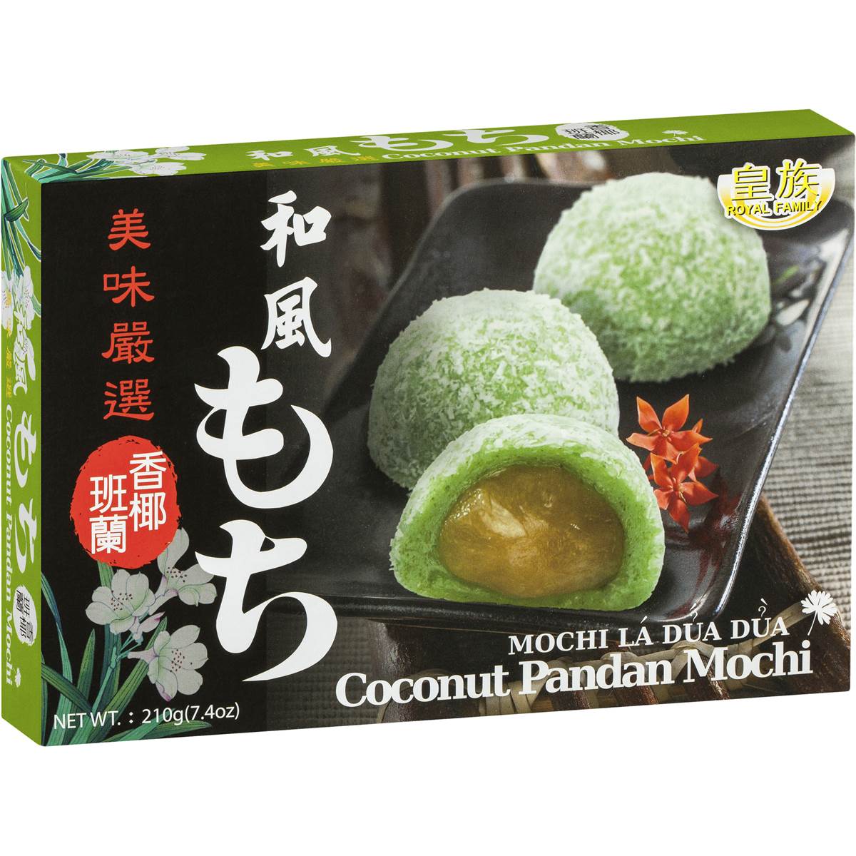 Calories in Royal Family Japanese Mochi Coconut calcount