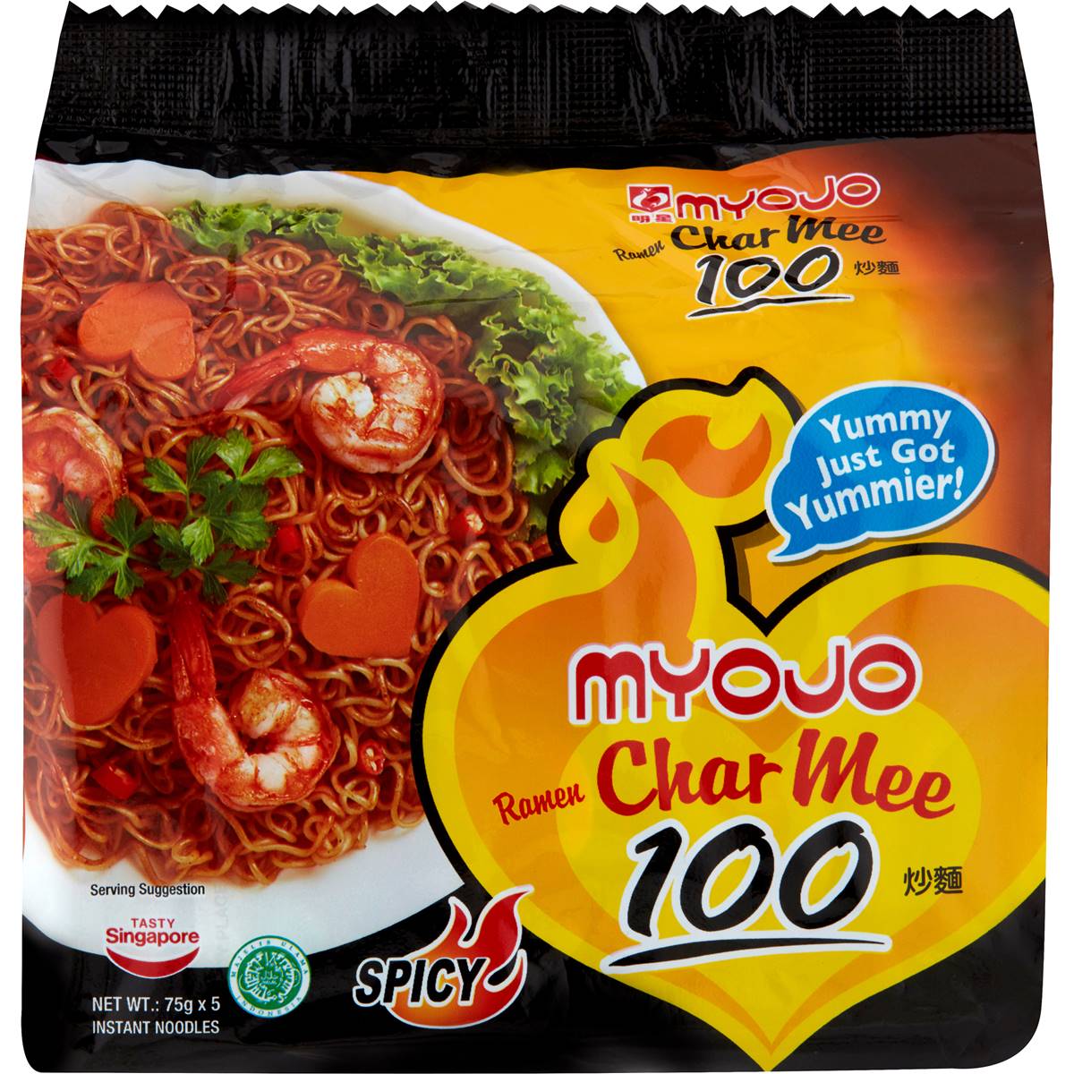 Calories in Myojo Noodle Ramen Charmee calcount