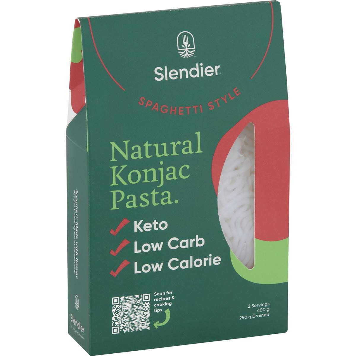 Calories in Slendier Spaghetti Style calcount