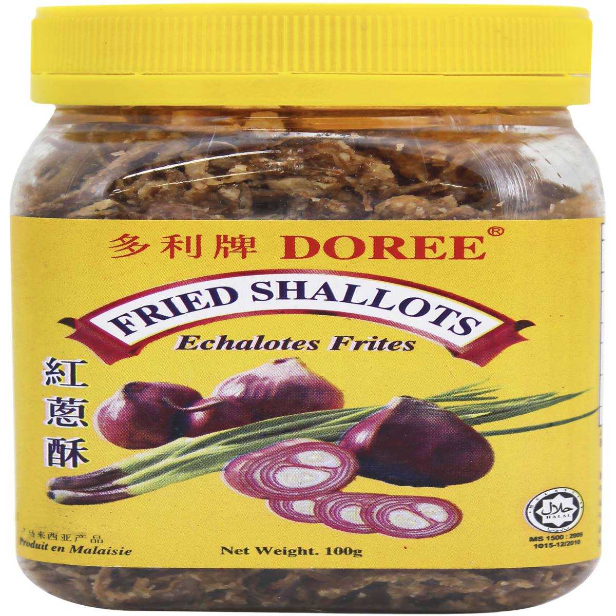 Calories in Doree Fried Garlic calcount