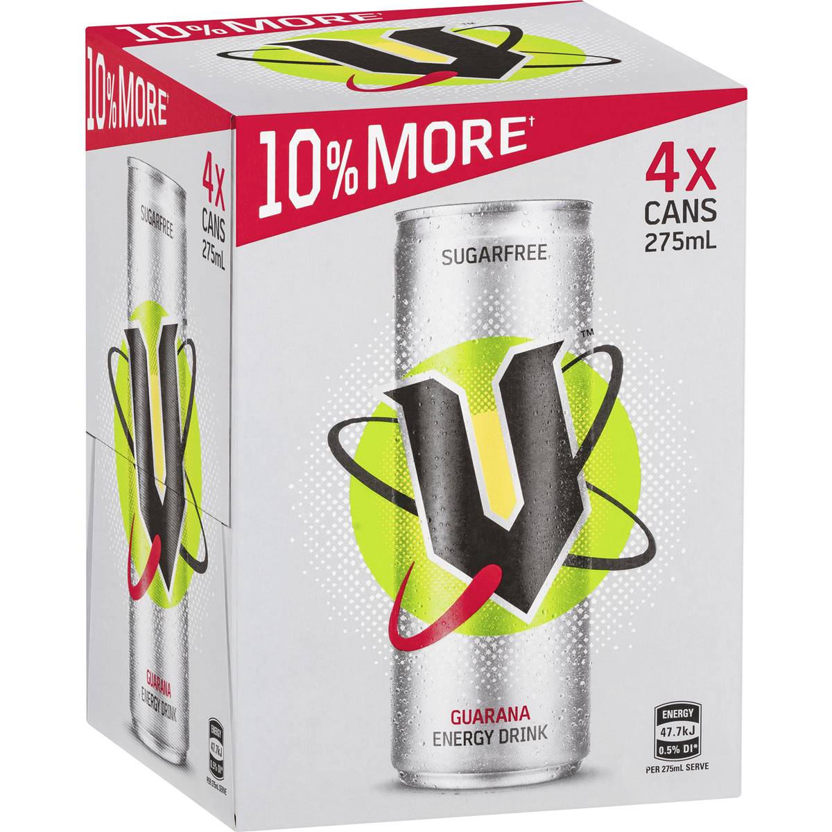 Calories in V Energy Sugar Free Drink calcount