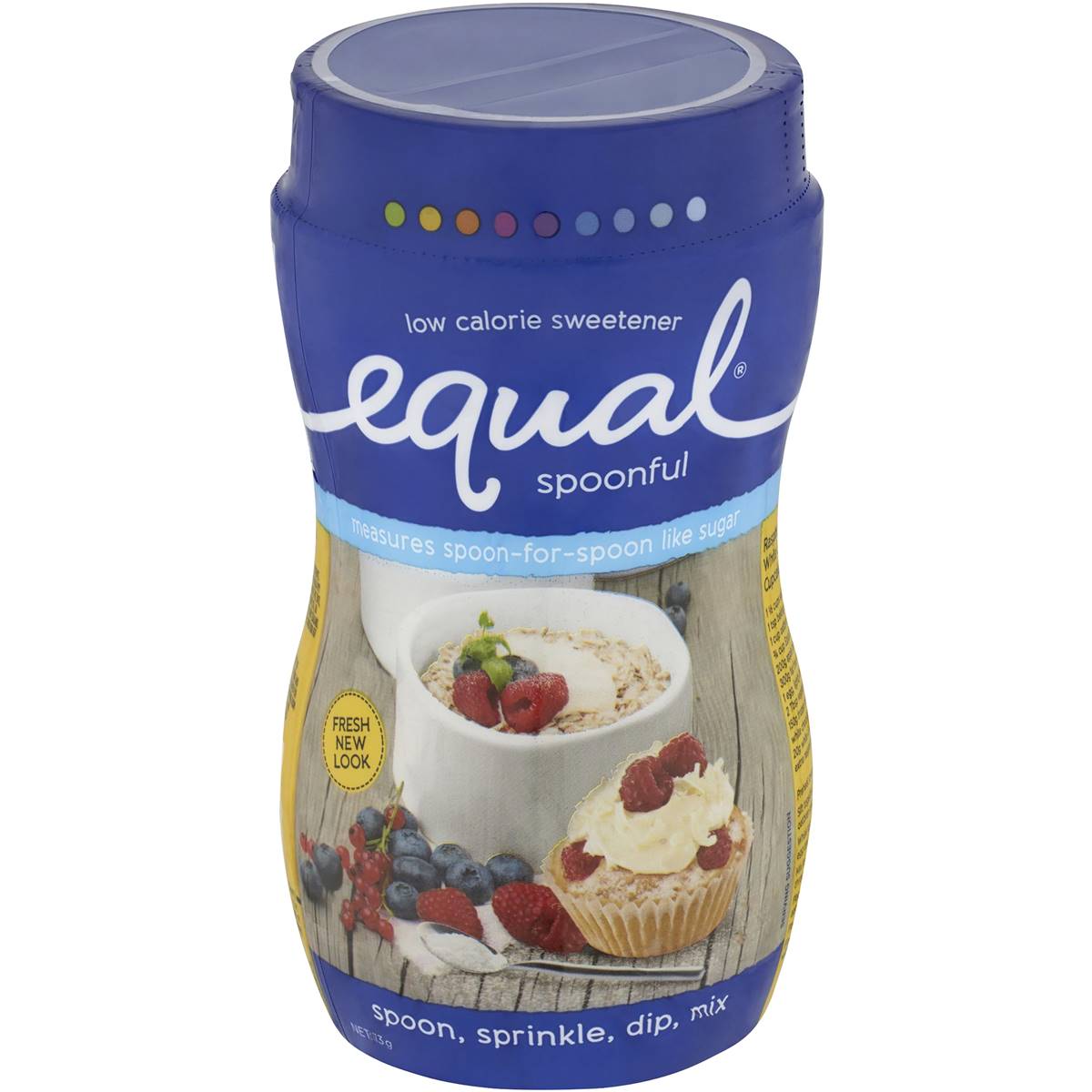 Calories in Equal Spoonful Sweetener Powder calcount