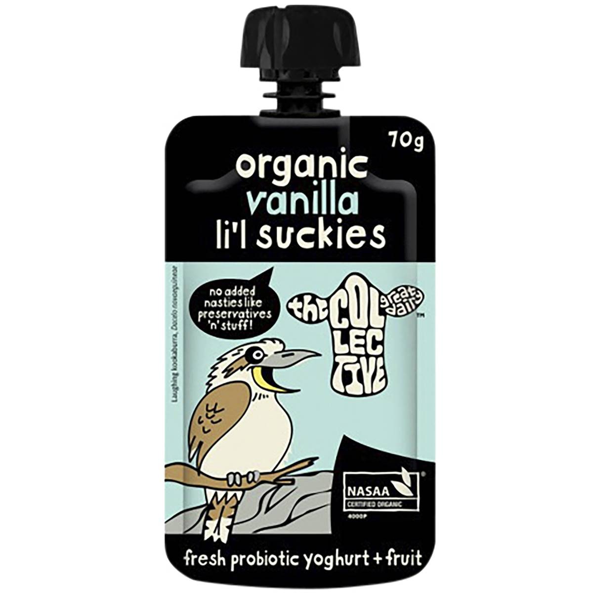 Calories in The Collective Organic Vanilla Li'l Suckies calcount