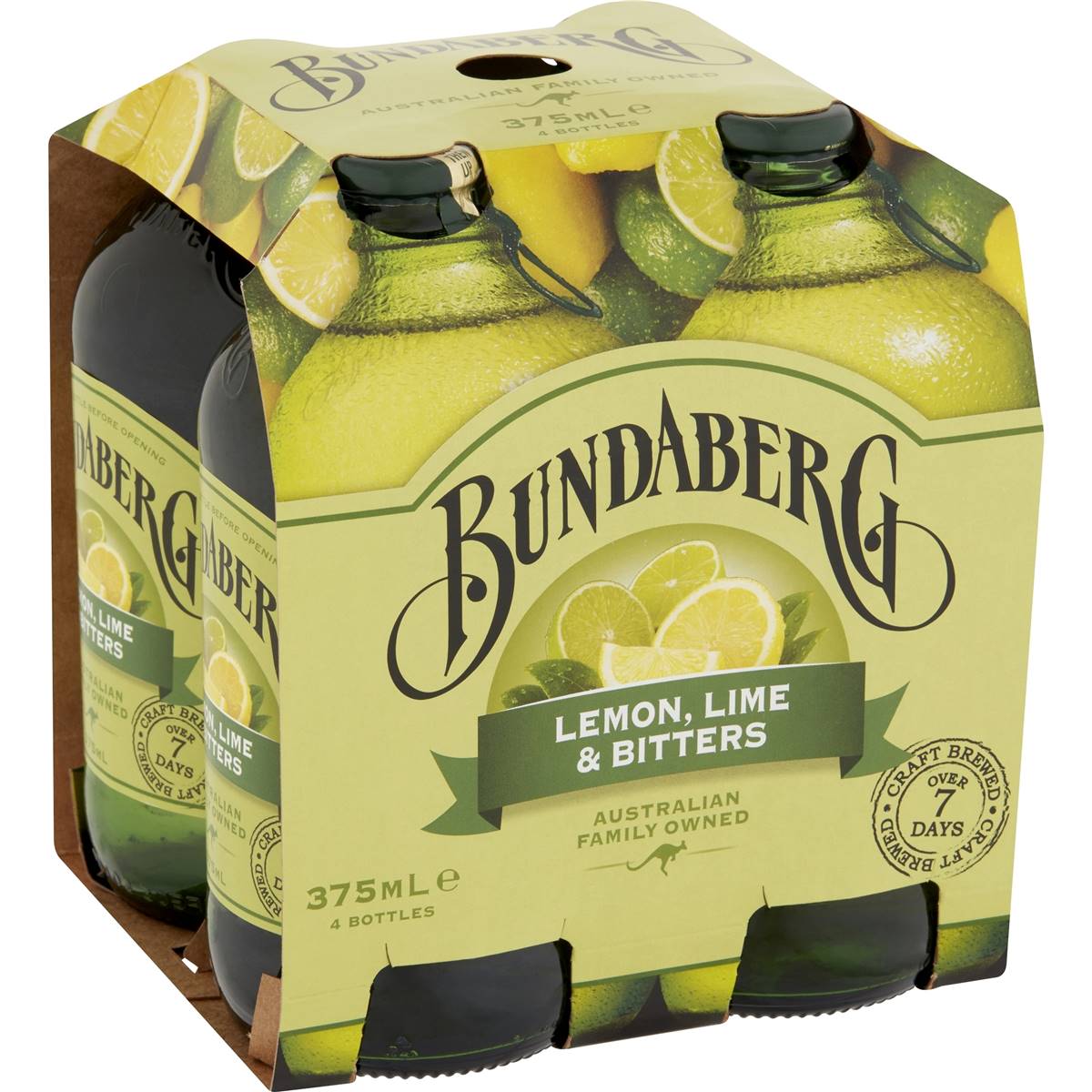 8 calories in Bundaberg Diet Lemon, Lime and Bitters Sparkling Drink ...